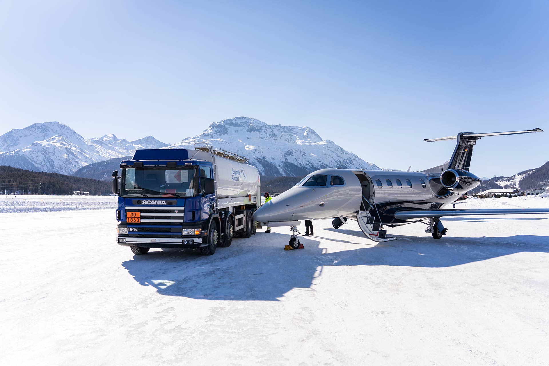 Ground Handling - Engadin Airport St. Moritz - Samedan